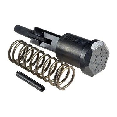 AR FORWARD ASSIST WITH HEX DESIGN BLACK - Don's Weaponry, Inc